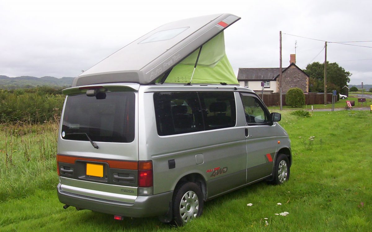 2004 Mazda Bongo Friendee – Silver - Van2Camper